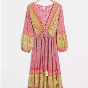 Anthropologie | Dresses | Nwt Anthropologie Raga Emmeline Maxi Dress Z397 | Poshmark